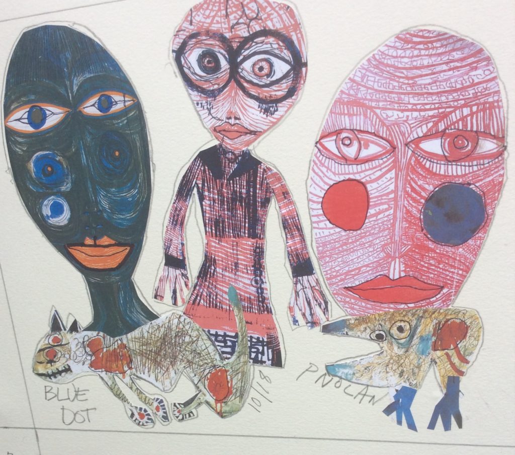 20 – Blue Dot | Magic Deer Artwork